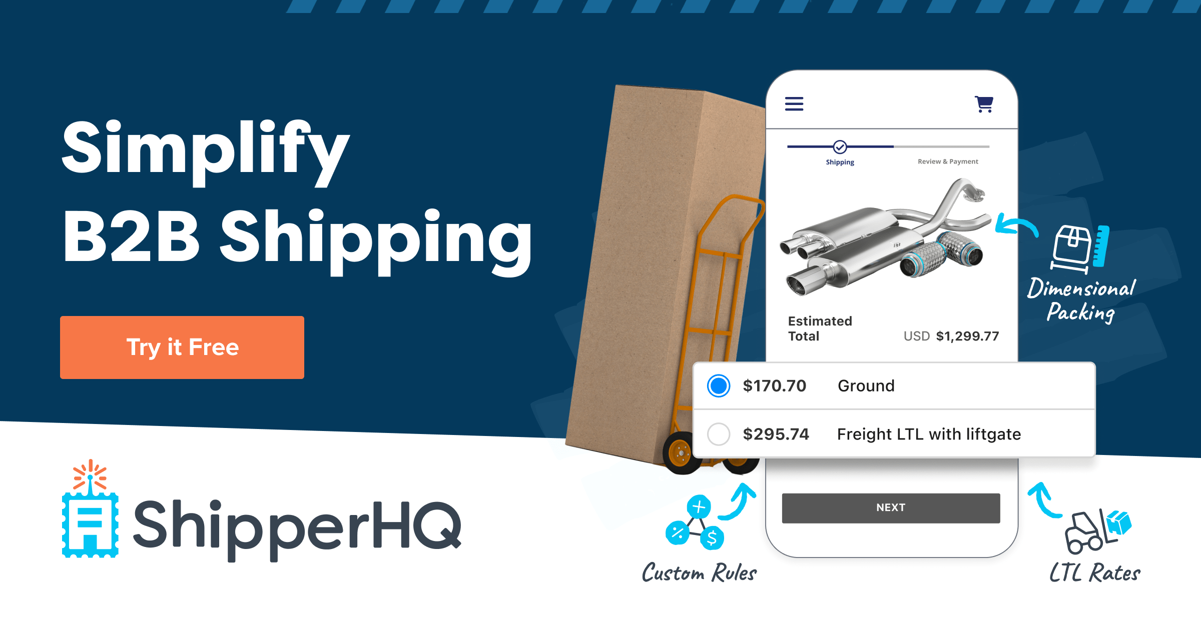 B2B Shipping Solutions for eCommerce | ShipperHQ